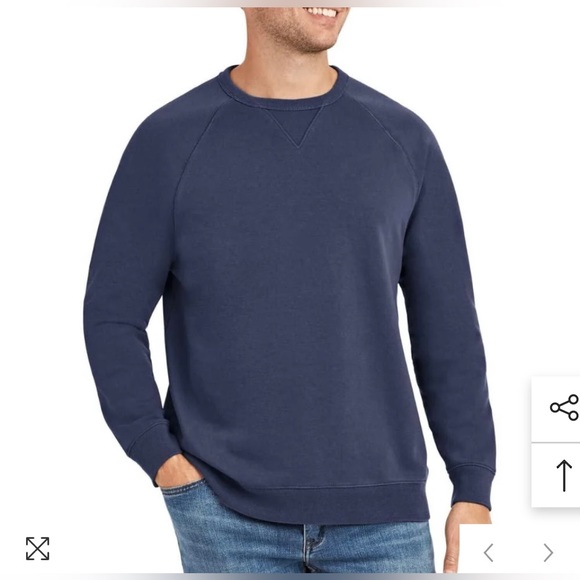 Member's Mark | Sweaters | Members Mark Mens French Terry Crewneck ...